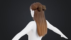Download Free & Premium Hair 3D Models | TurboSquid