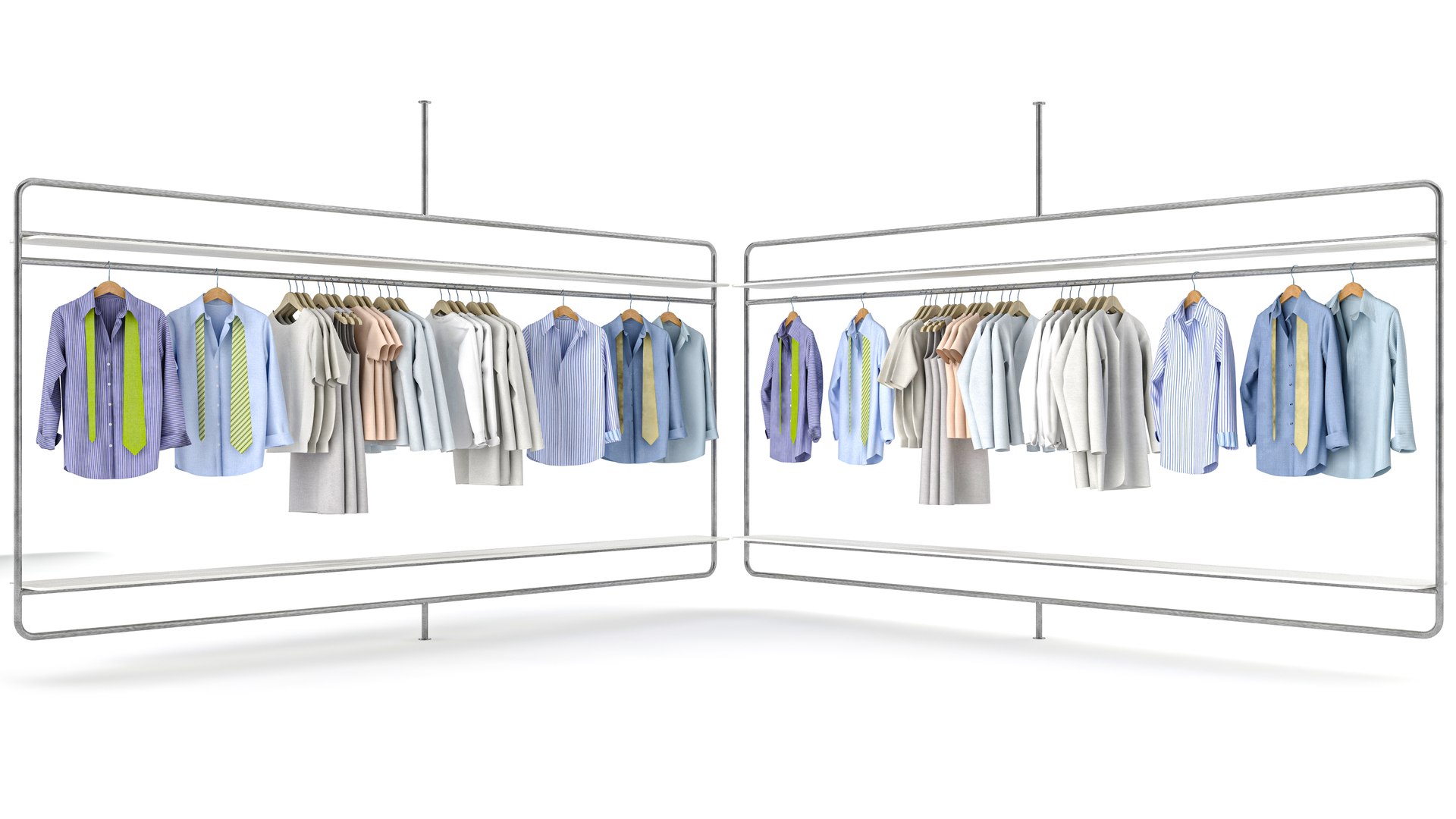 Clothes Rack VOL 11 3D model - TurboSquid 2136554