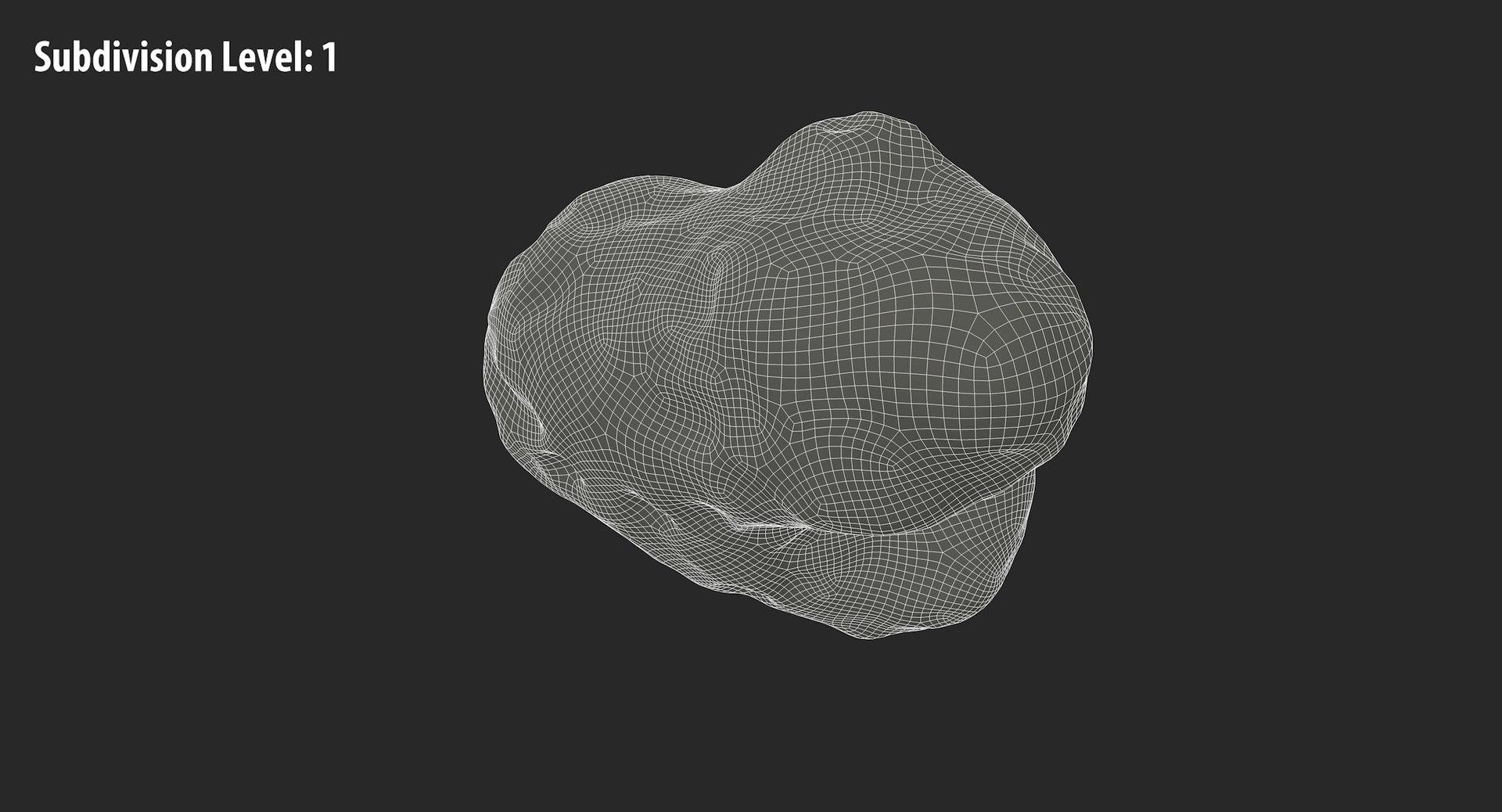 3d Model Asteroid 01