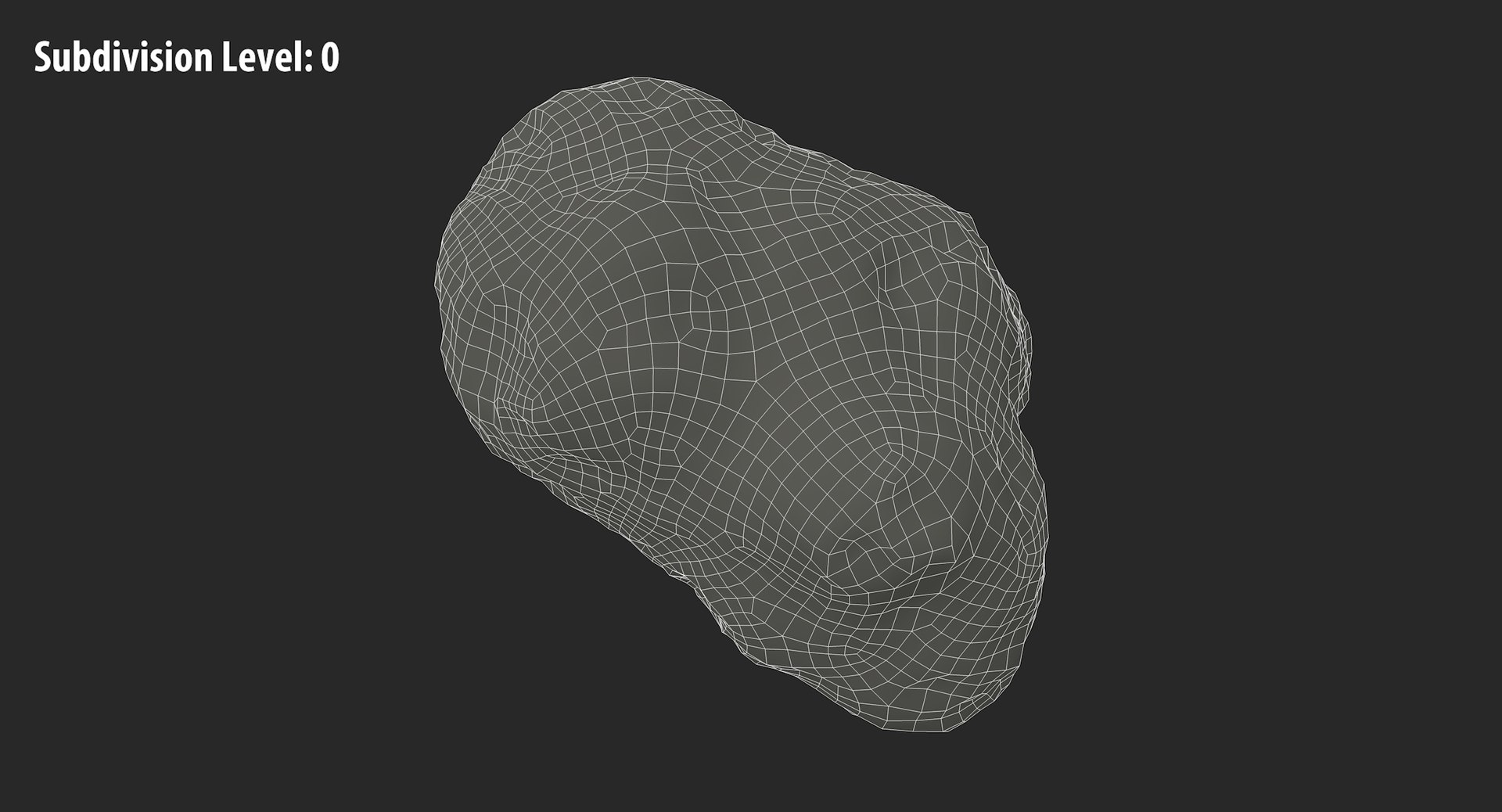 3d Model Asteroid 01