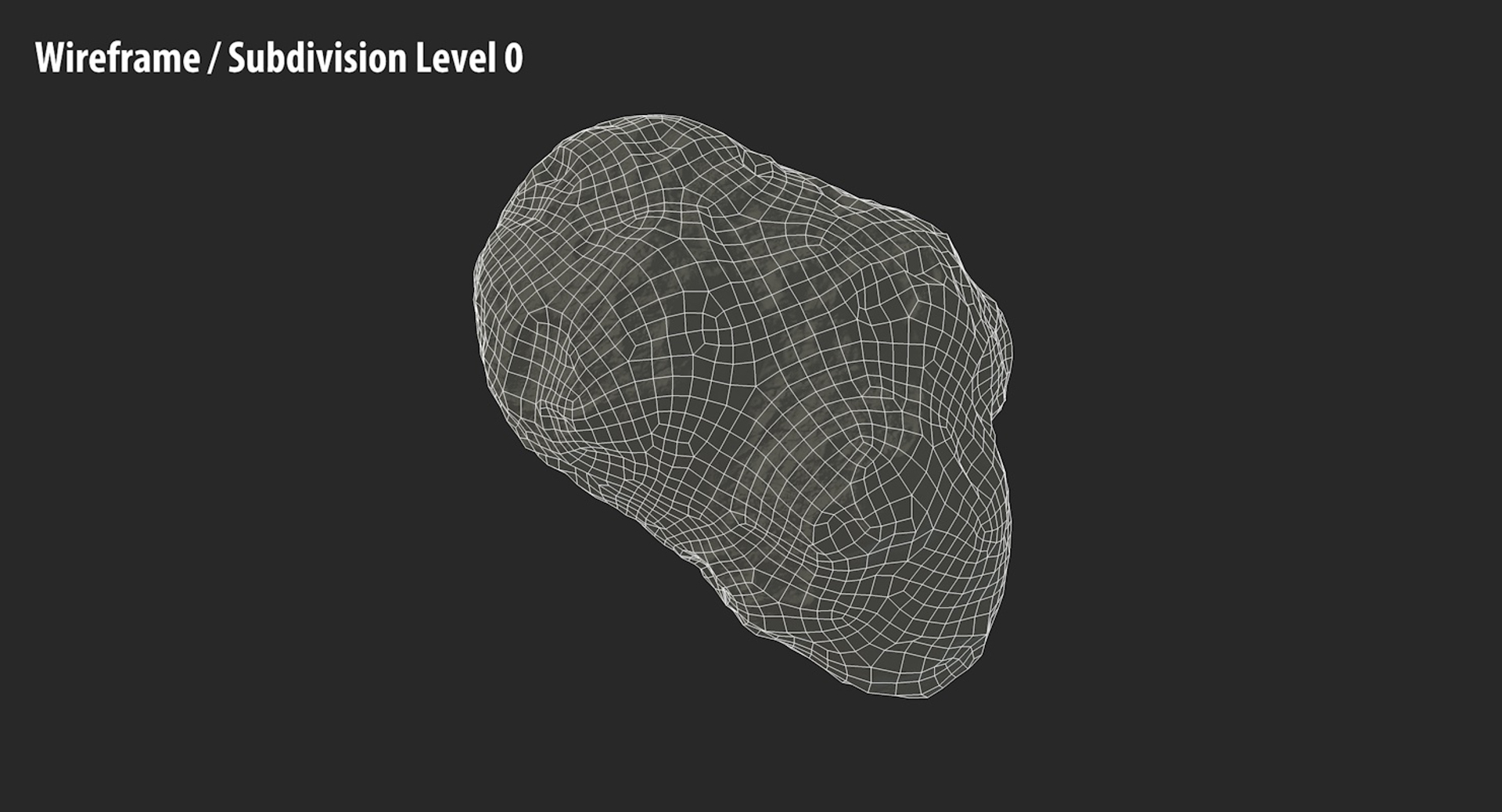 3d Model Asteroid 01