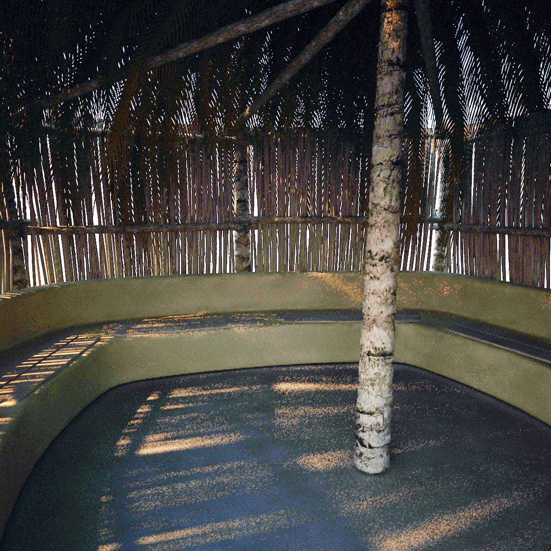 hovel modelled 3d max