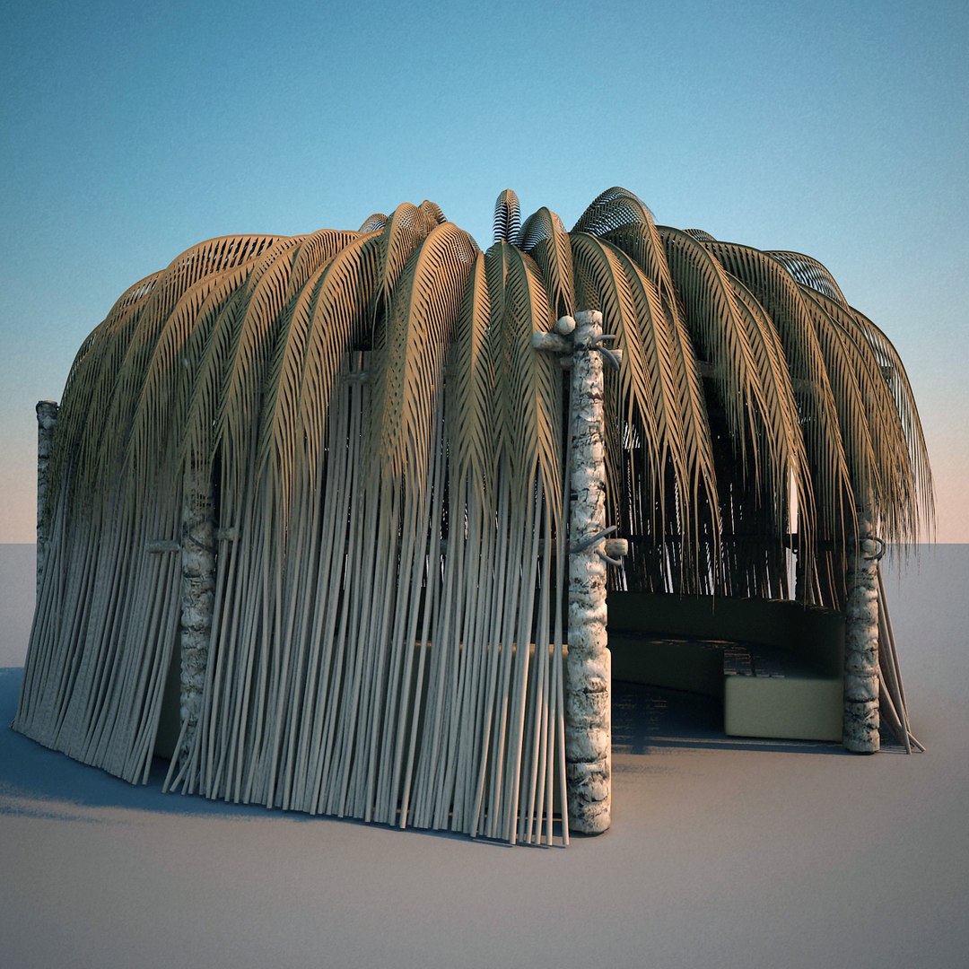 hovel modelled 3d max