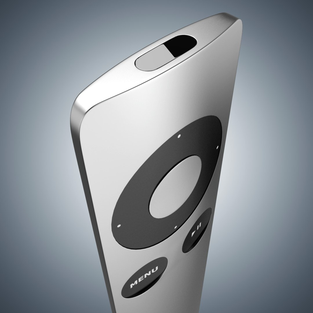 Apple Remote 3d Model