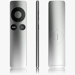 Apple Remote Control 3D Models for Download | TurboSquid