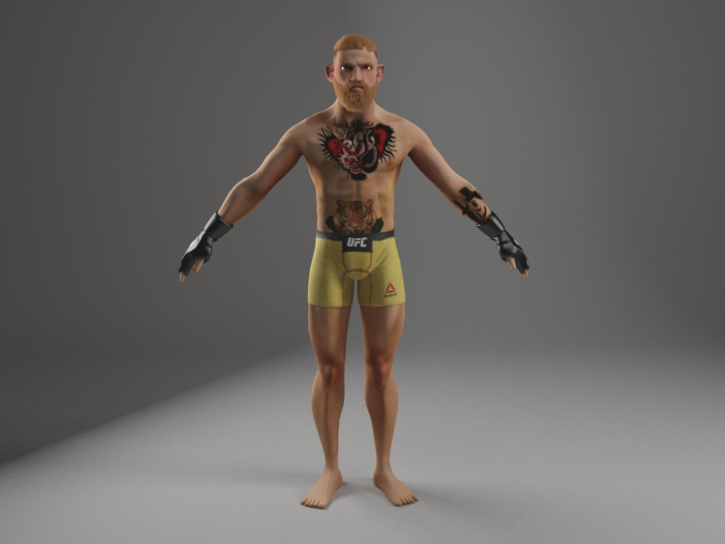 3D Ufc Conor - TurboSquid 1334325