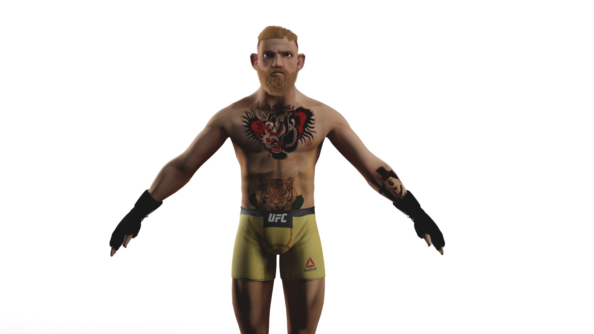 3D Ufc Conor - TurboSquid 1334325