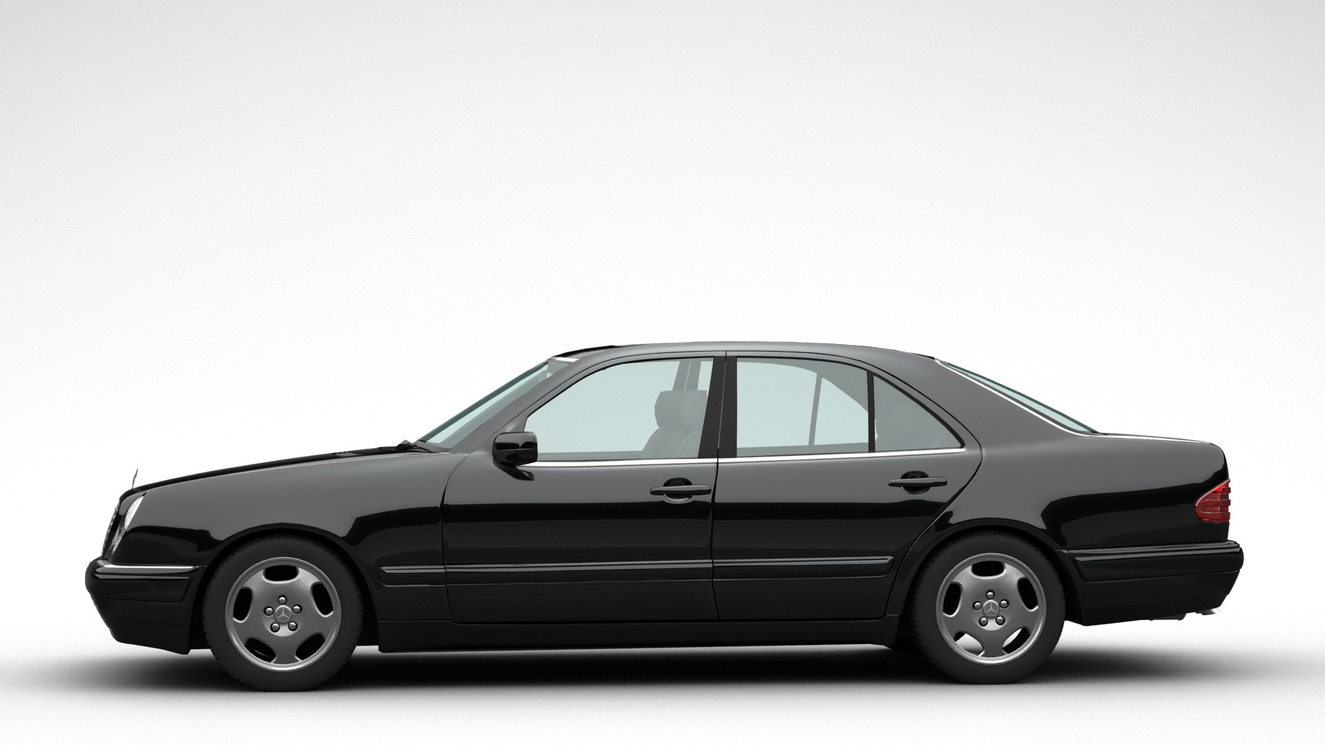 3D Mercedes Benz E-Class W210 Model - TurboSquid 2010114