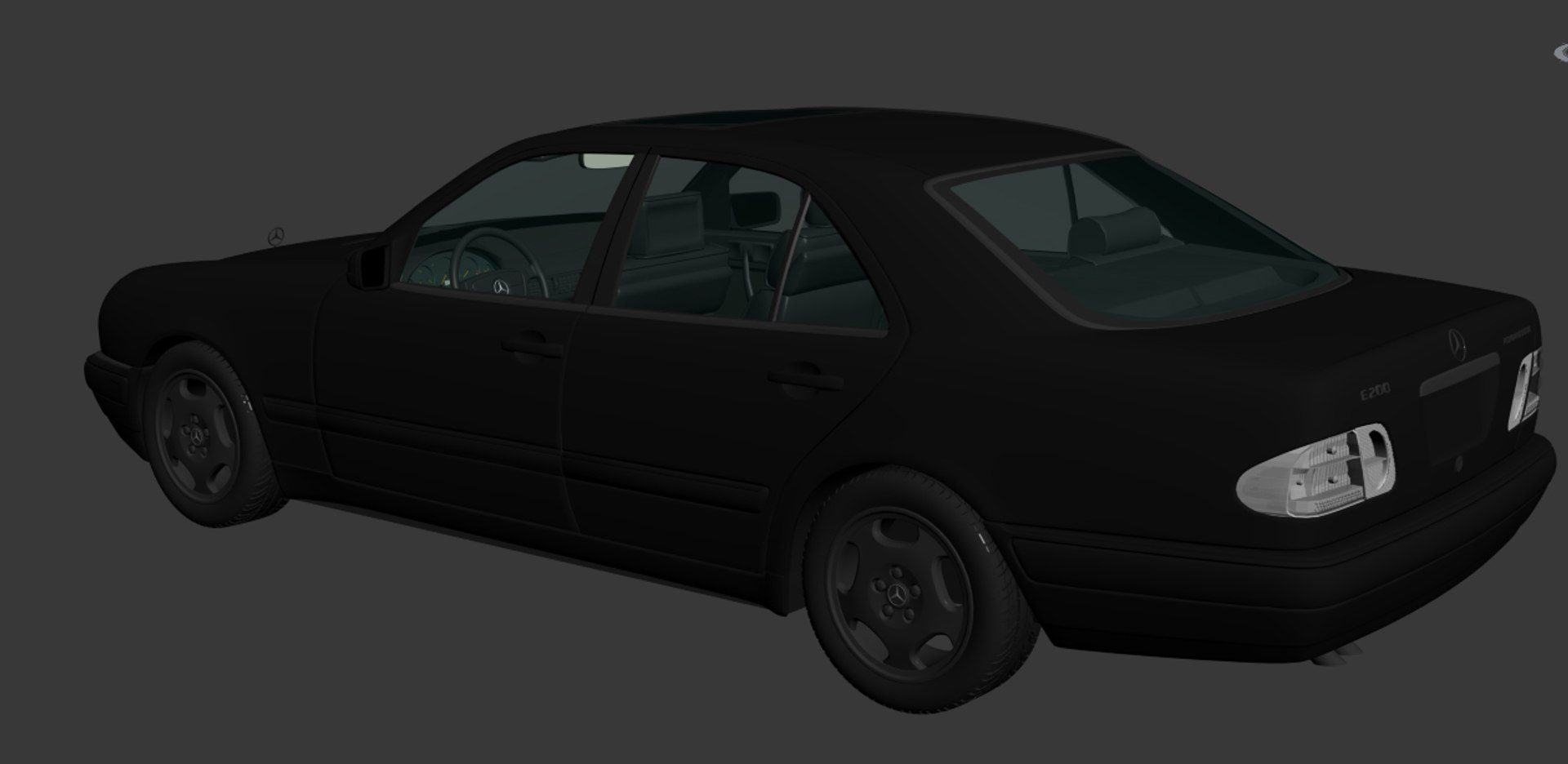 3D Mercedes Benz E-Class W210 Model - TurboSquid 2010114