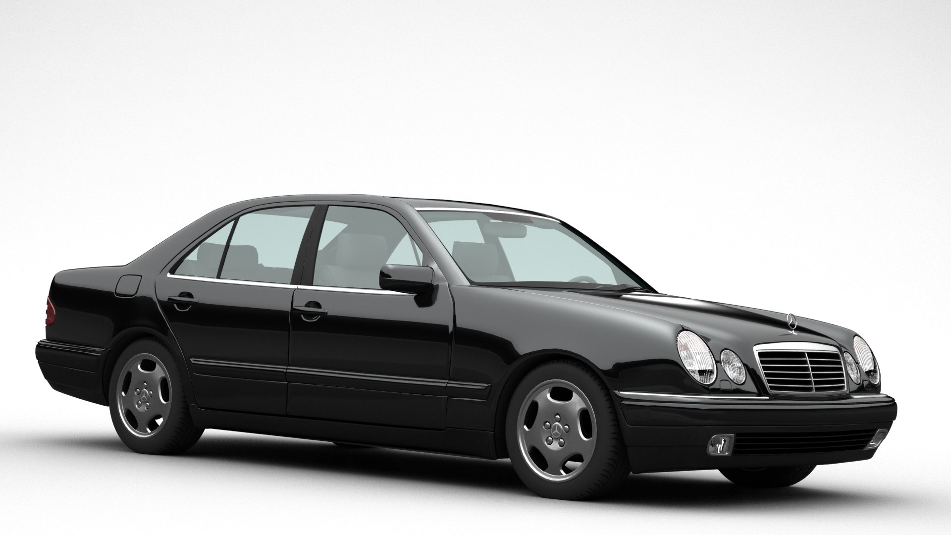 3D Mercedes Benz E-Class W210 Model - TurboSquid 2010114