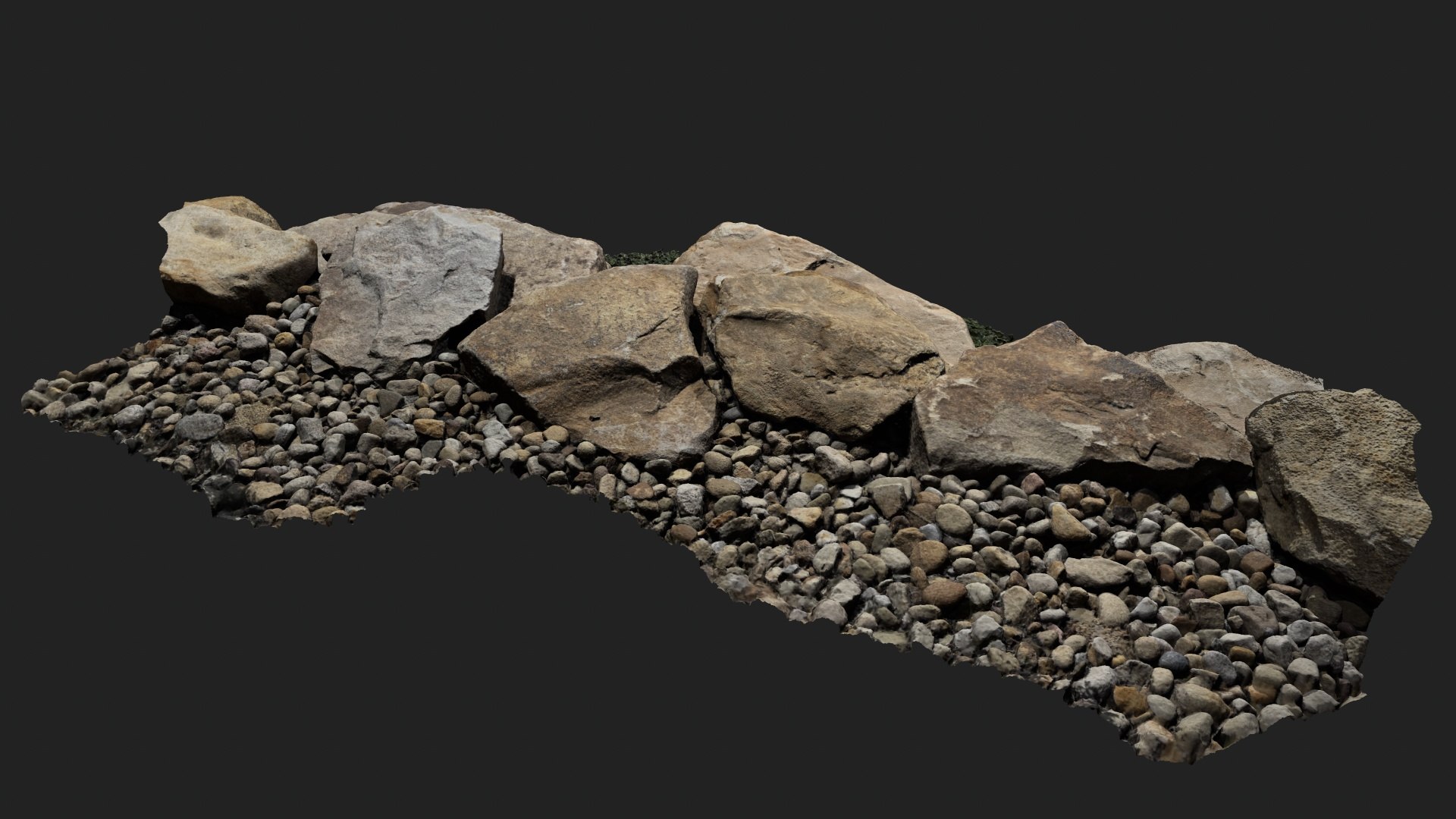 Stones 3D model 3D model - TurboSquid 2060585