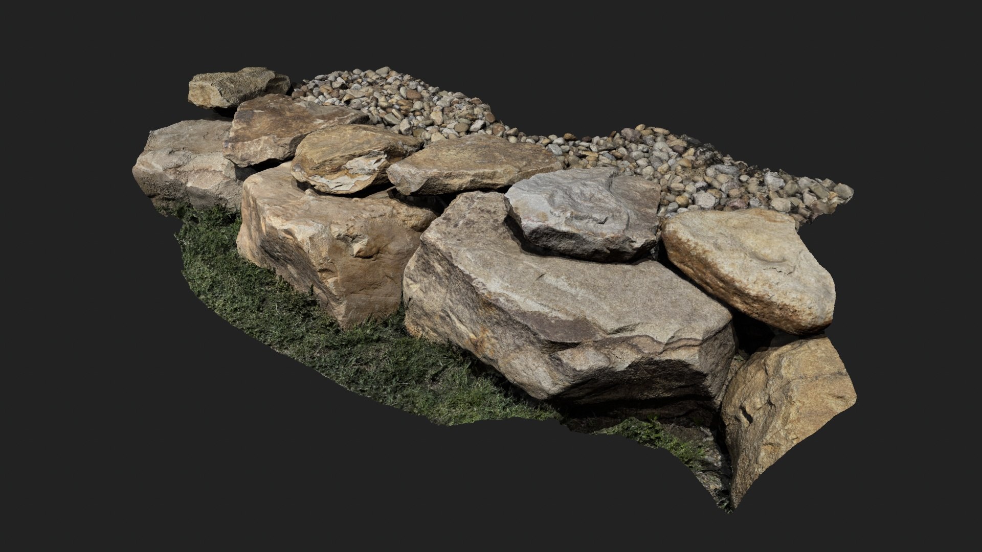 Stones 3D model 3D model - TurboSquid 2060585