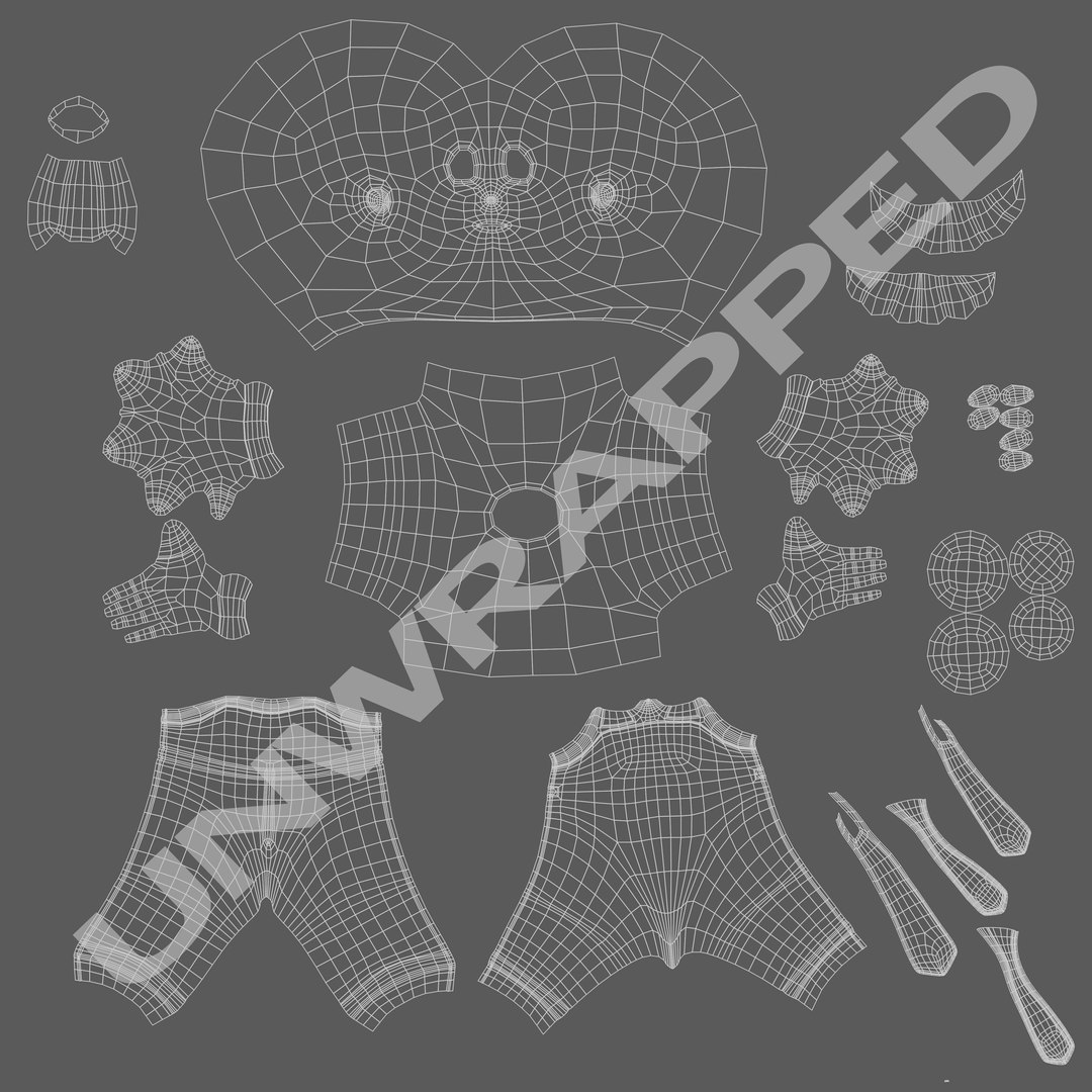 3D Super Mario Bros Character - TurboSquid 1402187