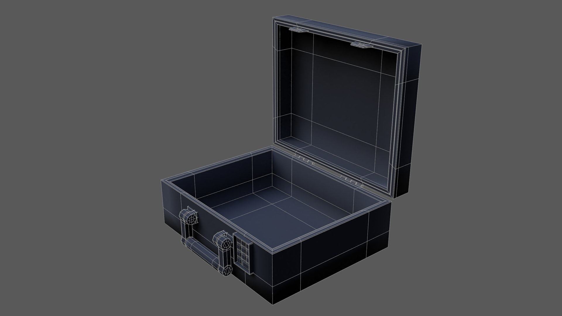 Rugged Security Case Nickel Plated 3D Model - TurboSquid 1806884