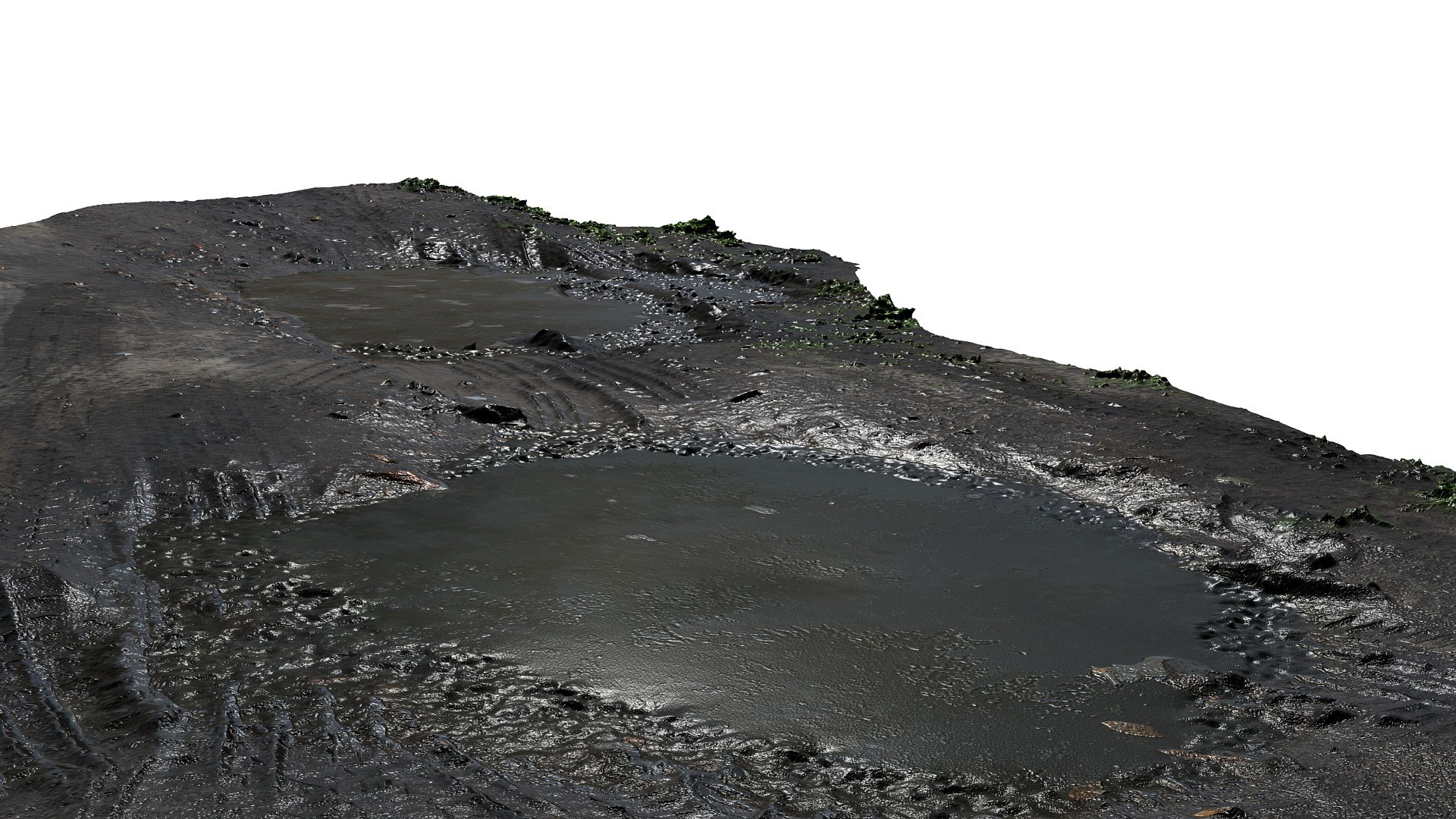 3d Model Mud Puddle Hd 8k