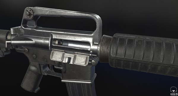 modelo 3d XM177 con lanzagranadas XM148 gratis - TurboSquid 1203528