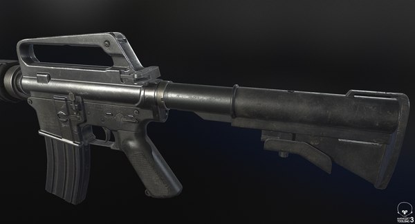 modelo 3d XM177 con lanzagranadas XM148 gratis - TurboSquid 1203528