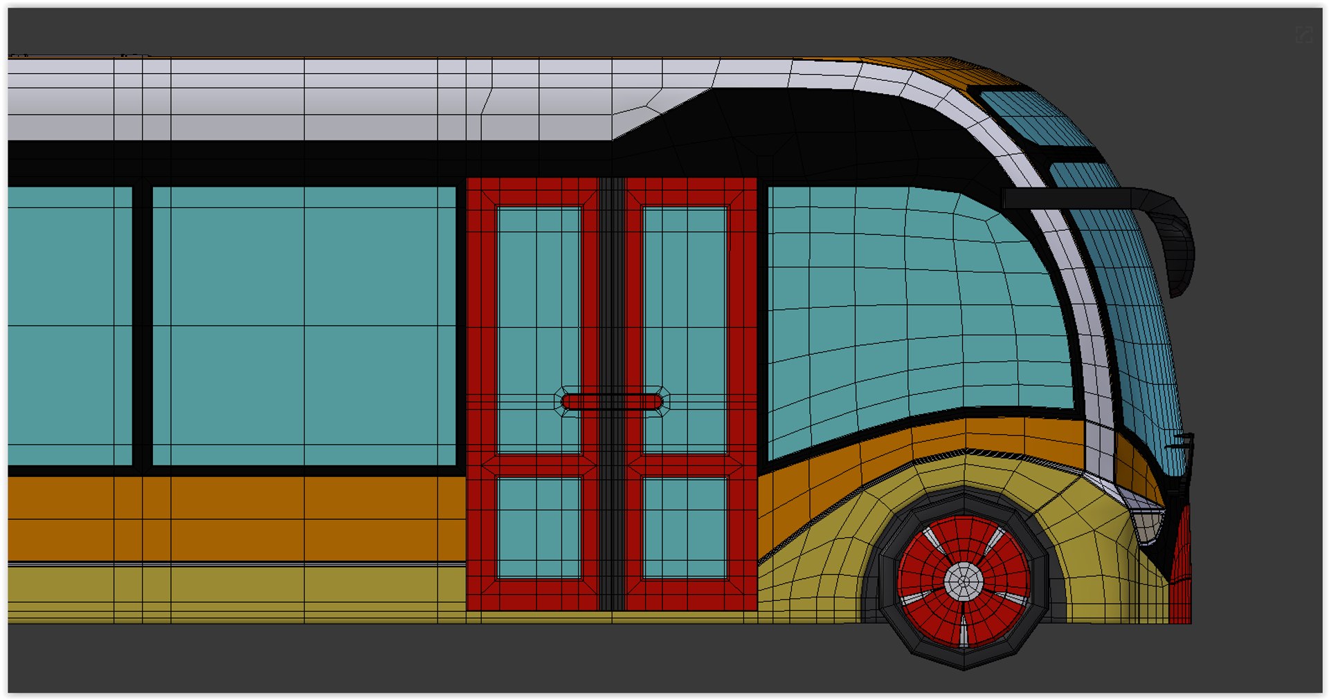 City Articulated Bus Model - TurboSquid 1419011