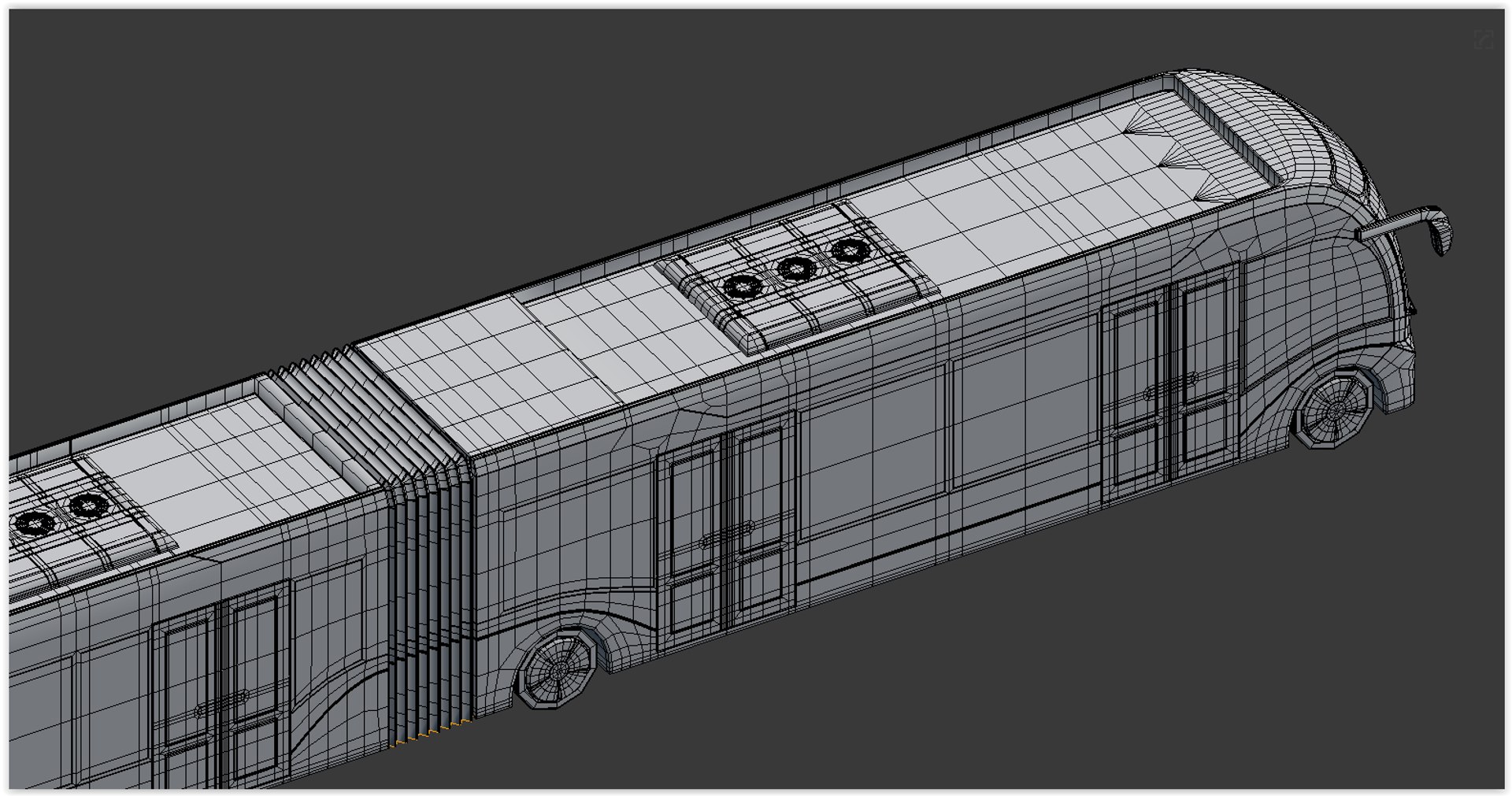 City Articulated Bus Model - TurboSquid 1419011