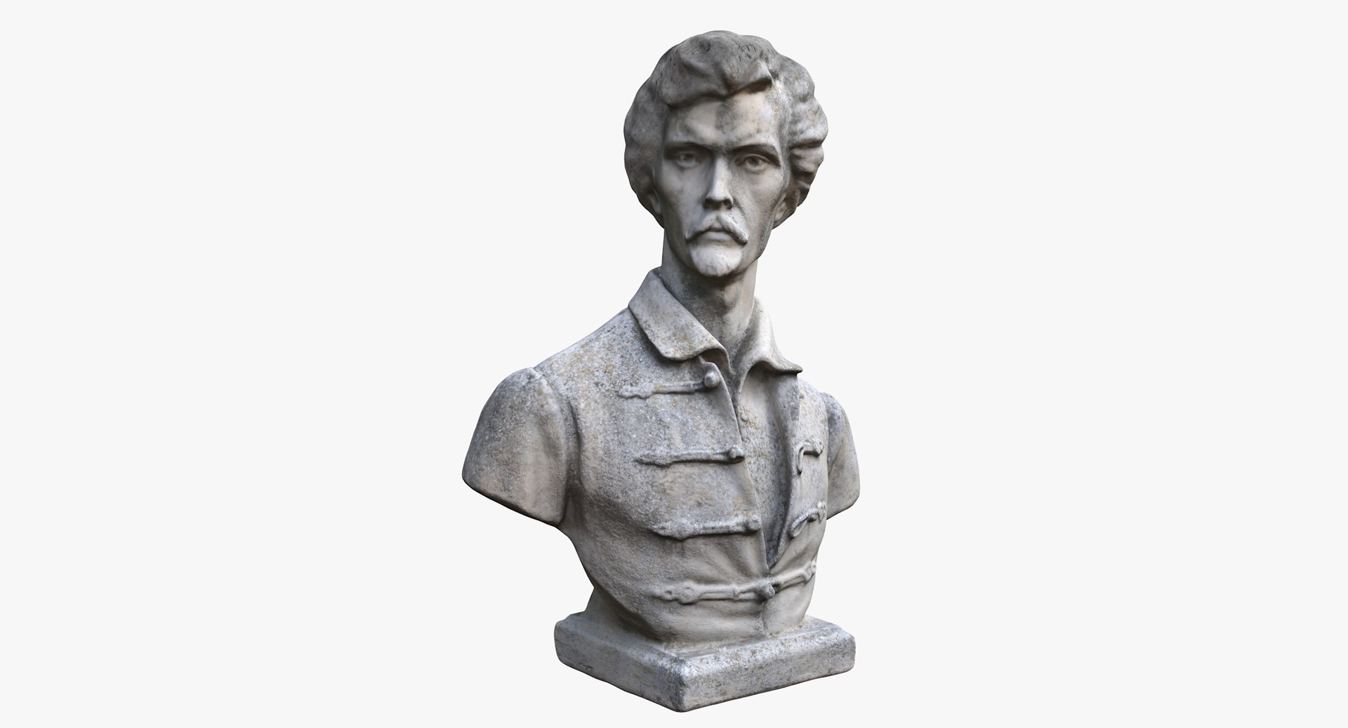 3D Sandor Petofi Bust model - TurboSquid 2174163