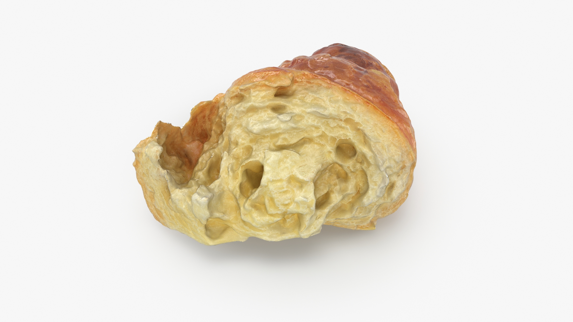 Broken Croissant Collection model - TurboSquid 2149394