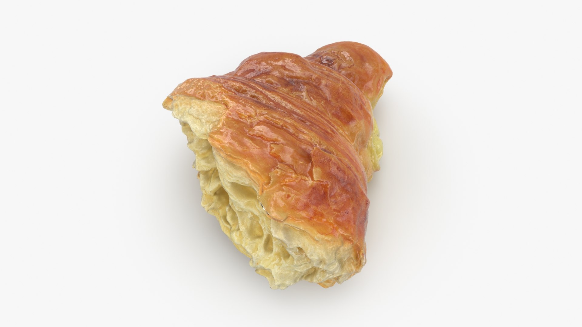 Broken Croissant Collection model - TurboSquid 2149394