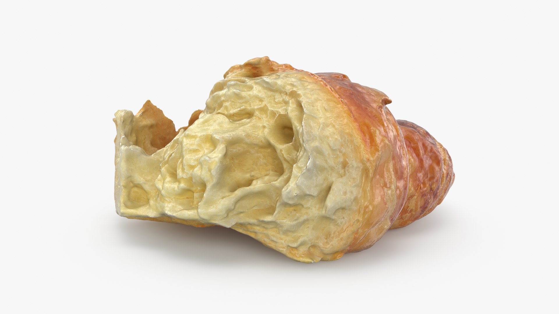Broken Croissant Collection model - TurboSquid 2149394