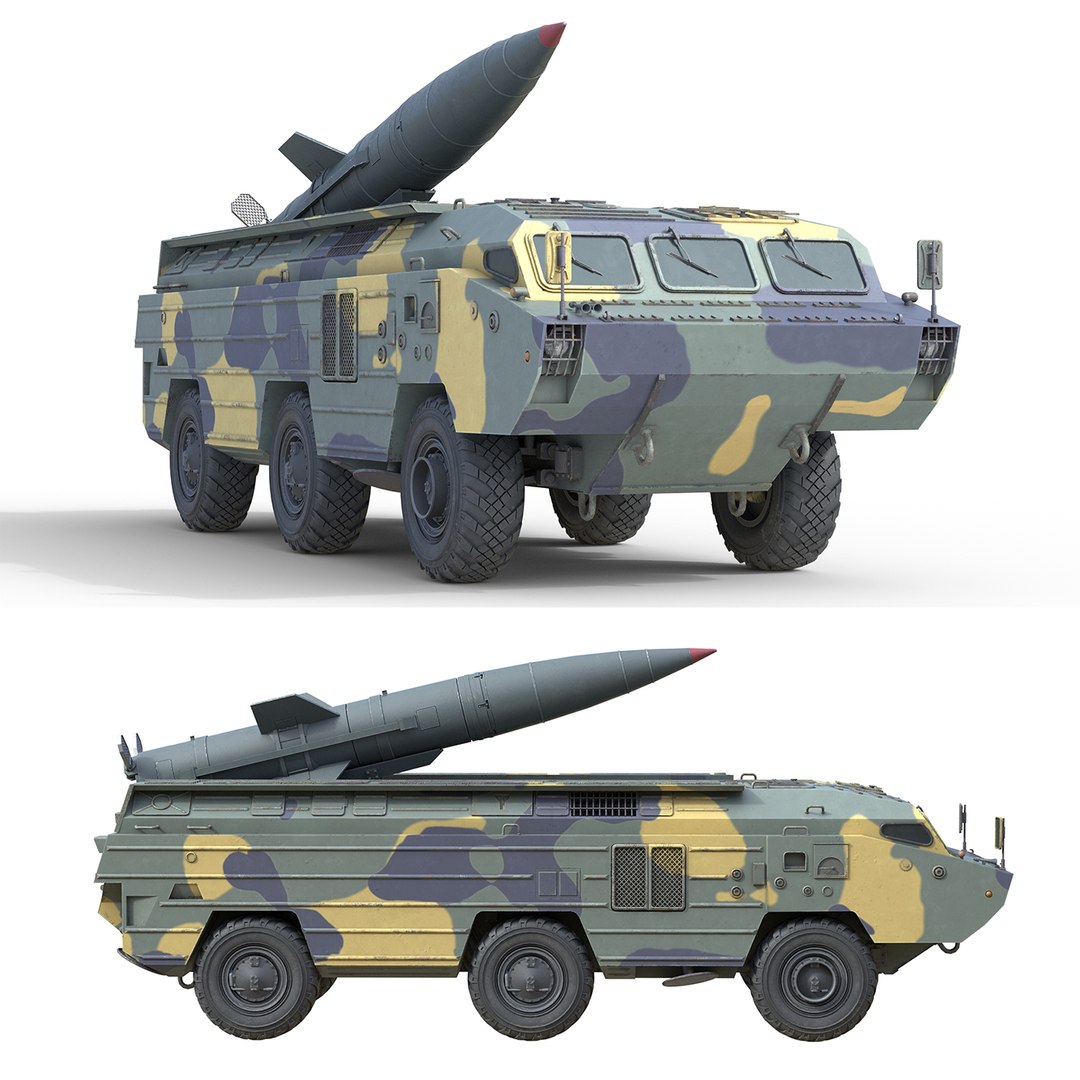 3D OTR 21 Tochka Tactical Ballistic Missile Model - TurboSquid 2353124