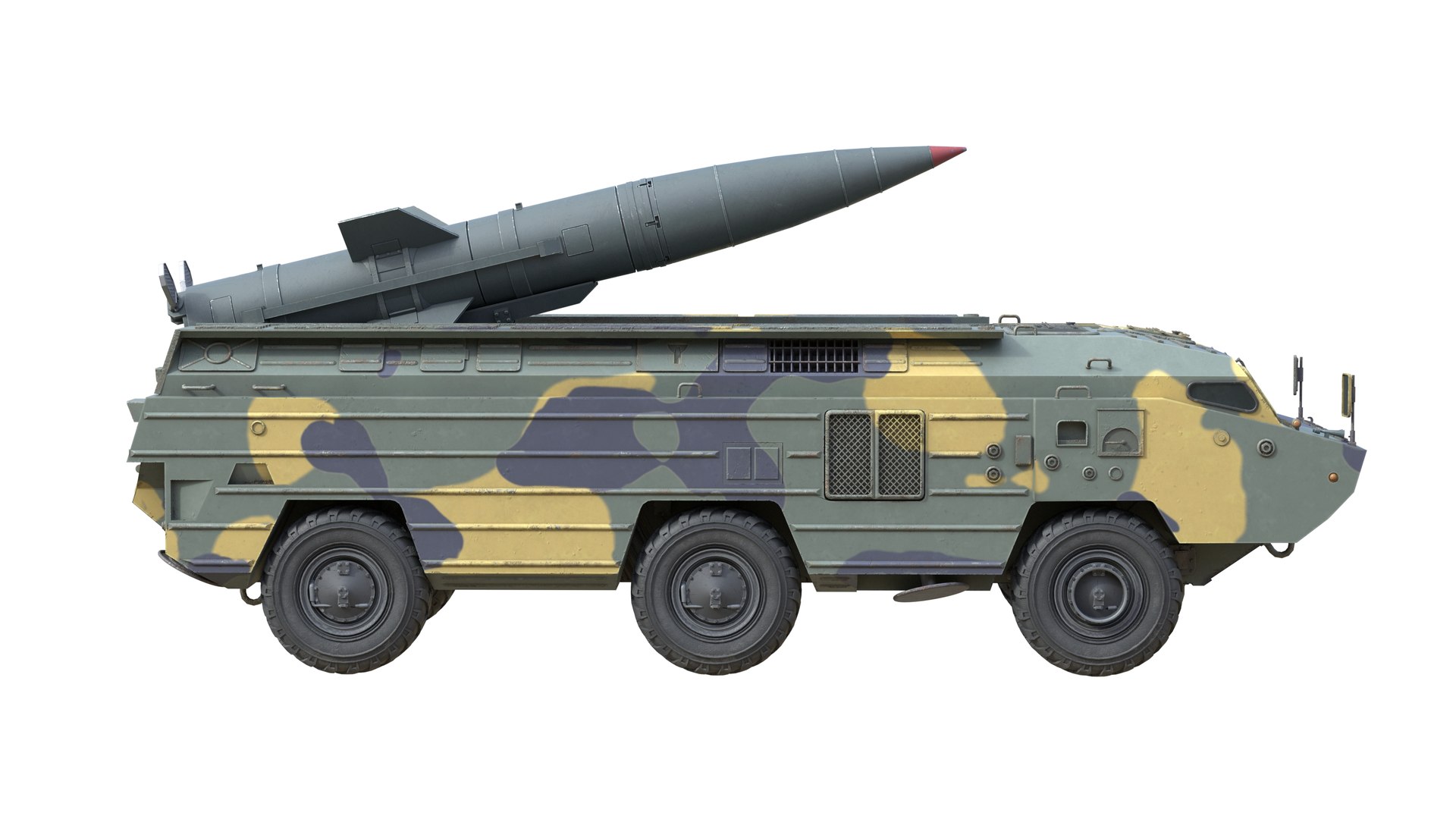 3D OTR 21 Tochka Tactical Ballistic Missile Model - TurboSquid 2353124