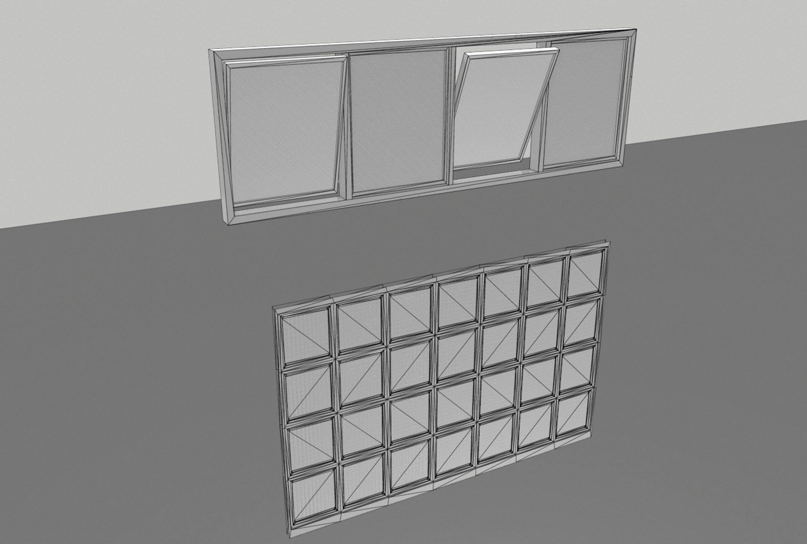 Pack Windows Factories Model - TurboSquid 1522629