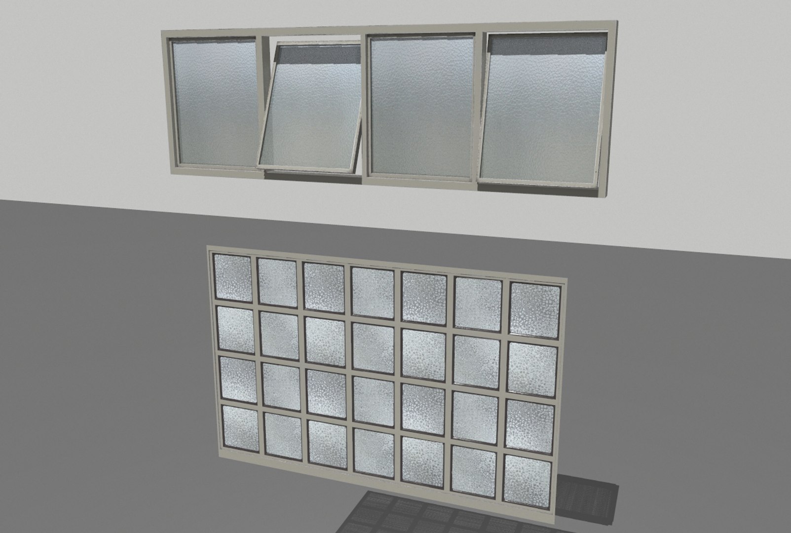 Pack Windows Factories Model - TurboSquid 1522629