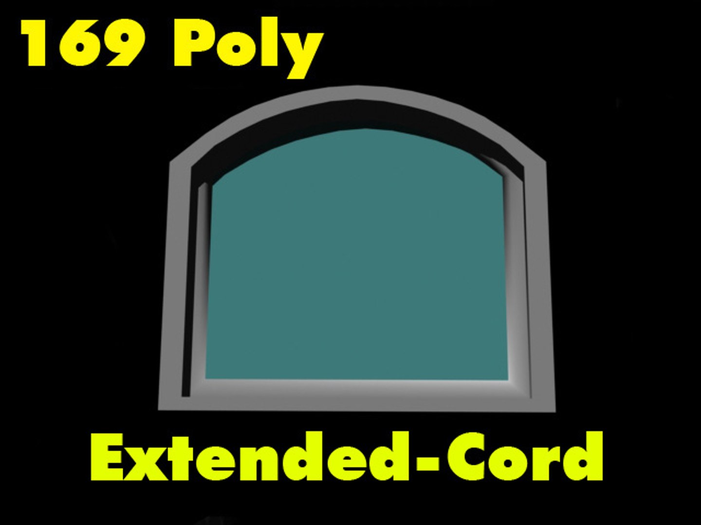 3d window 1 model