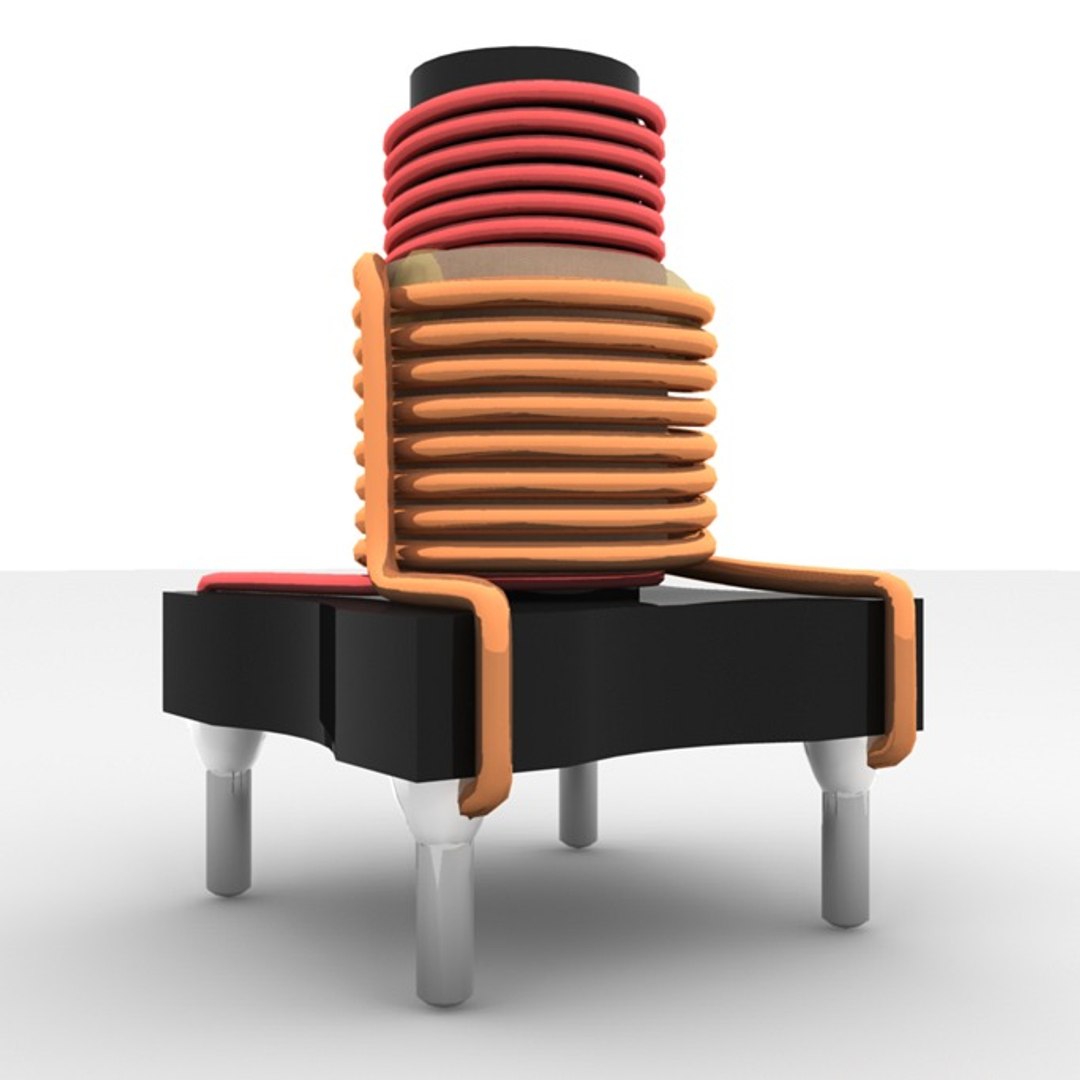 Electronic Coil 3d Model