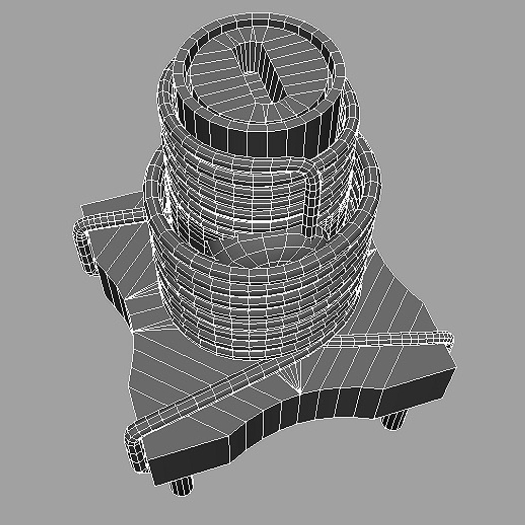 Electronic Coil 3d Model