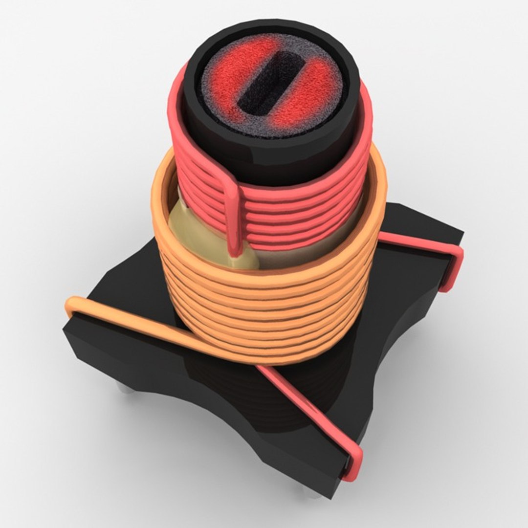 Electronic Coil 3d Model