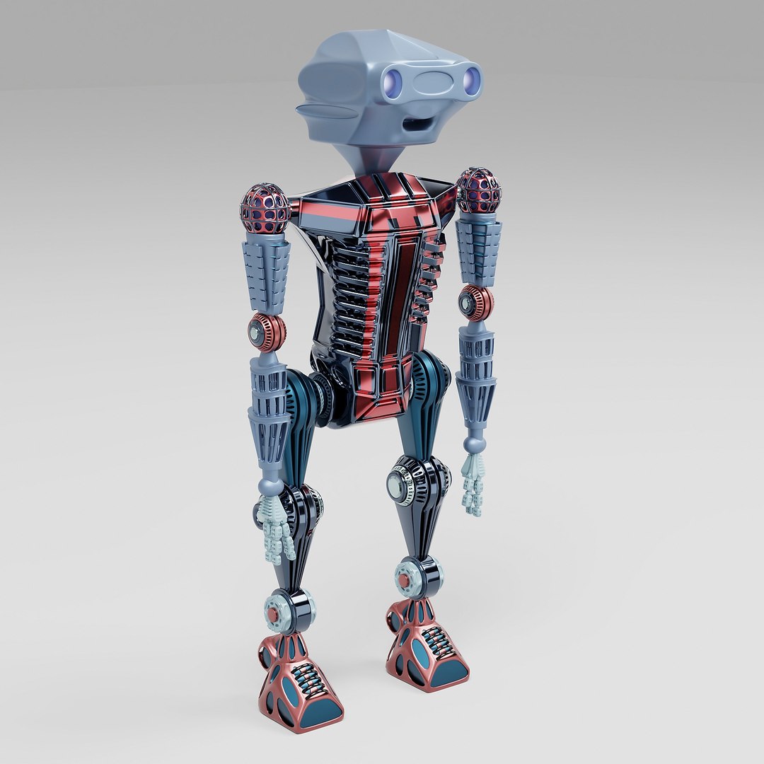 3D robot character toy - TurboSquid 1405337