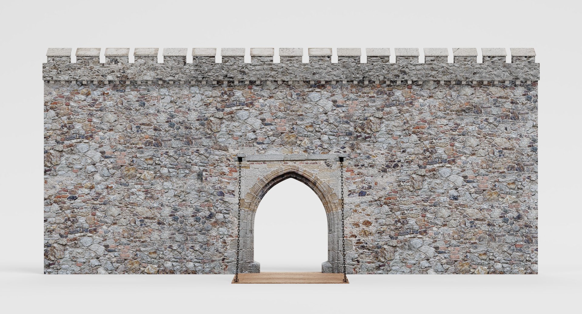 3D Model Medieval Gate - TurboSquid 1298194