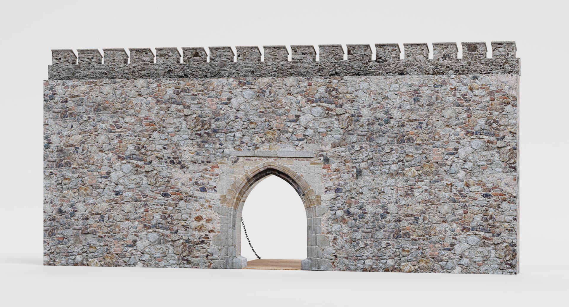 3D Model Medieval Gate - TurboSquid 1298194