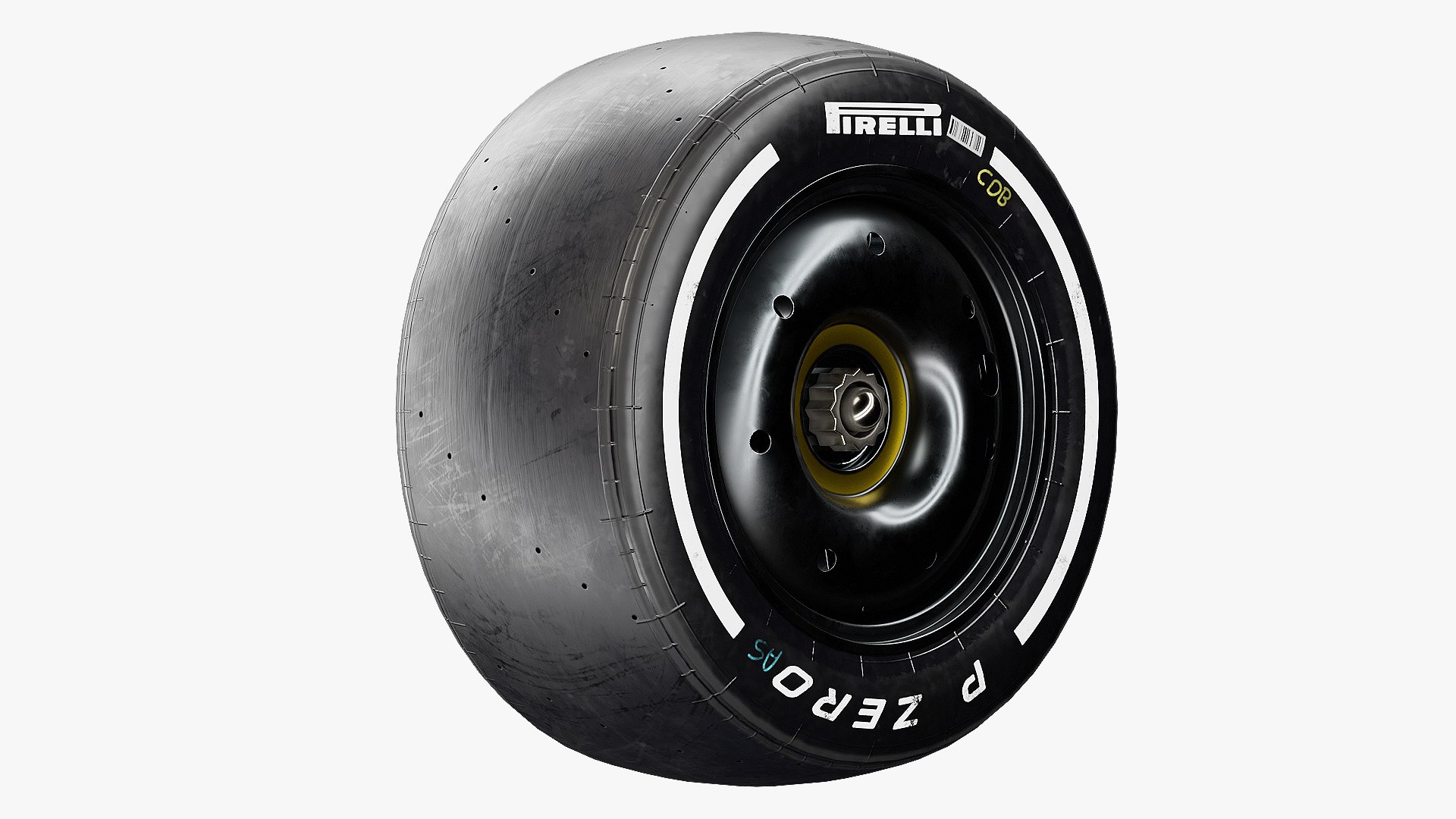 Formula1 Pirelli P-Zero 2026 Season - Hard Compounds 3D - TurboSquid ...