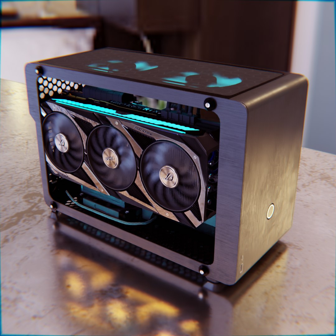 Gaming PC 3D Model - TurboSquid 1848140