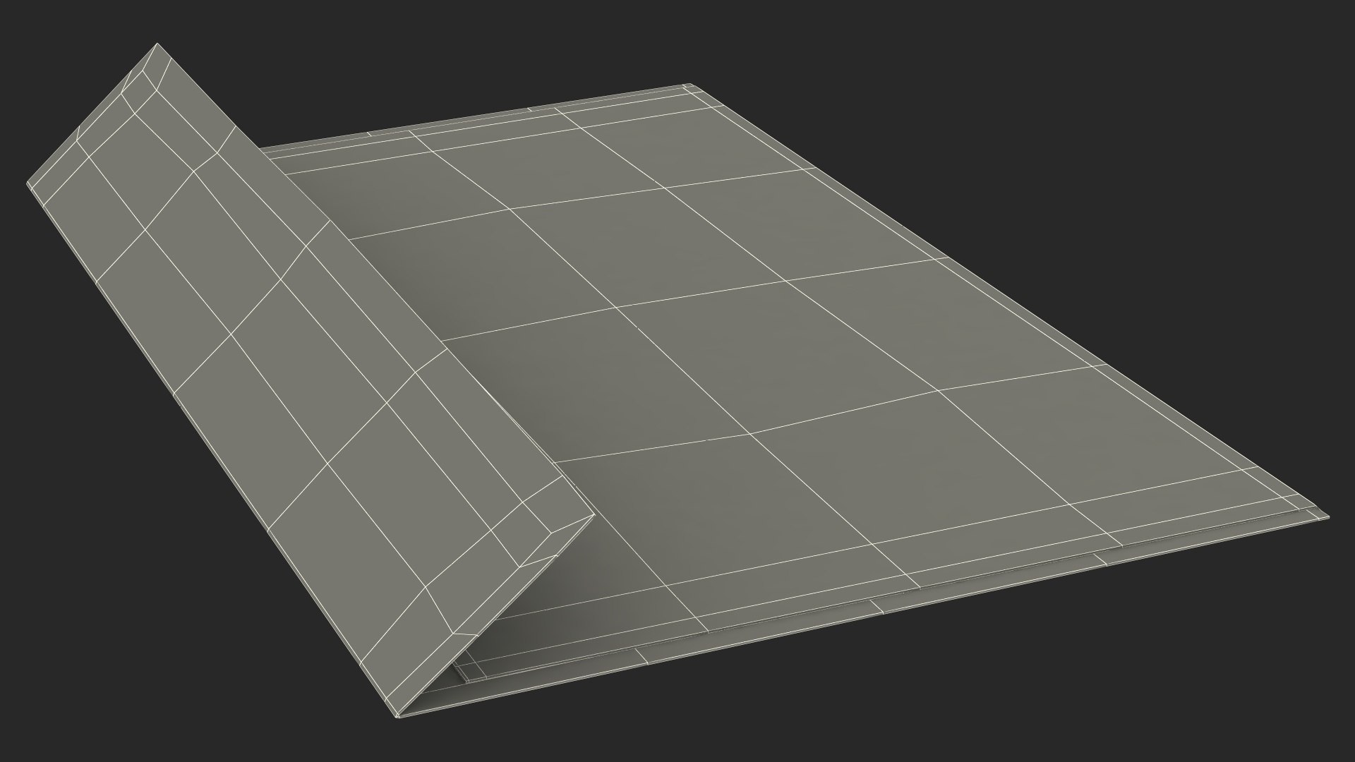 3D White DL Envelope Model - TurboSquid 2169032