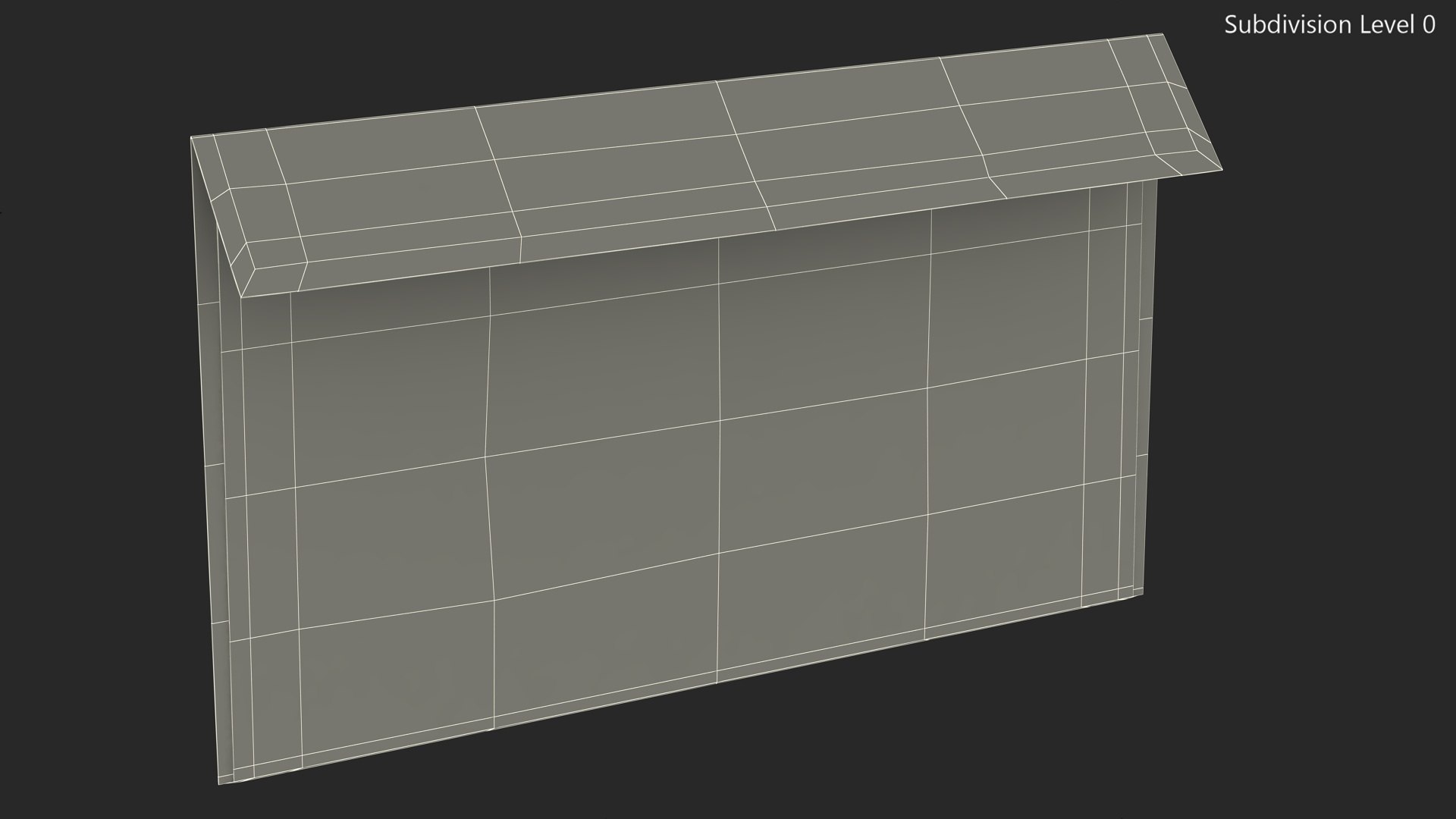 3D White DL Envelope Model - TurboSquid 2169032