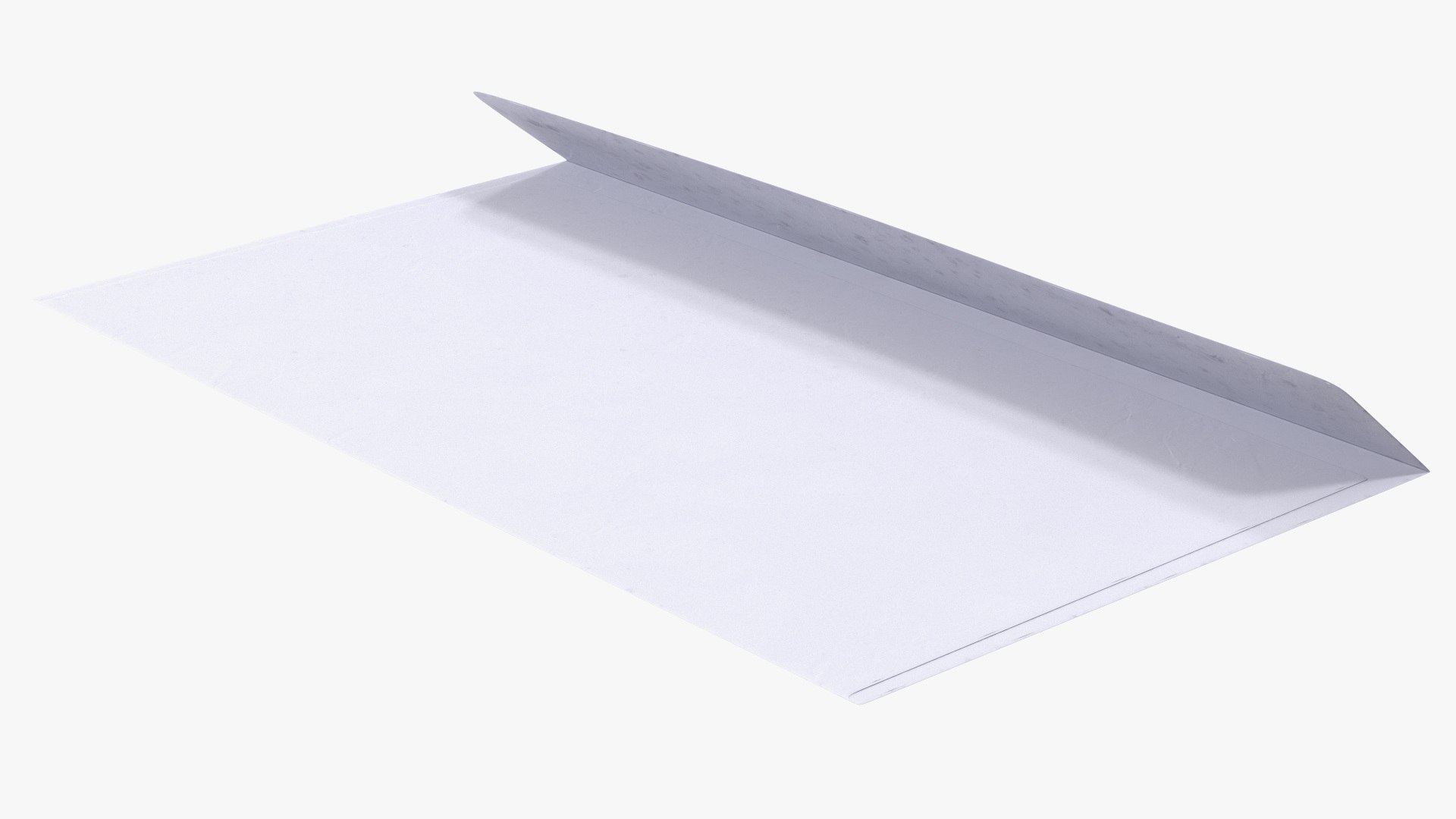 3D White DL Envelope Model - TurboSquid 2169032
