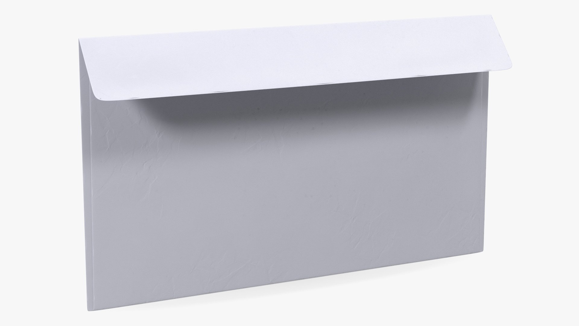 3D White DL Envelope Model - TurboSquid 2169032