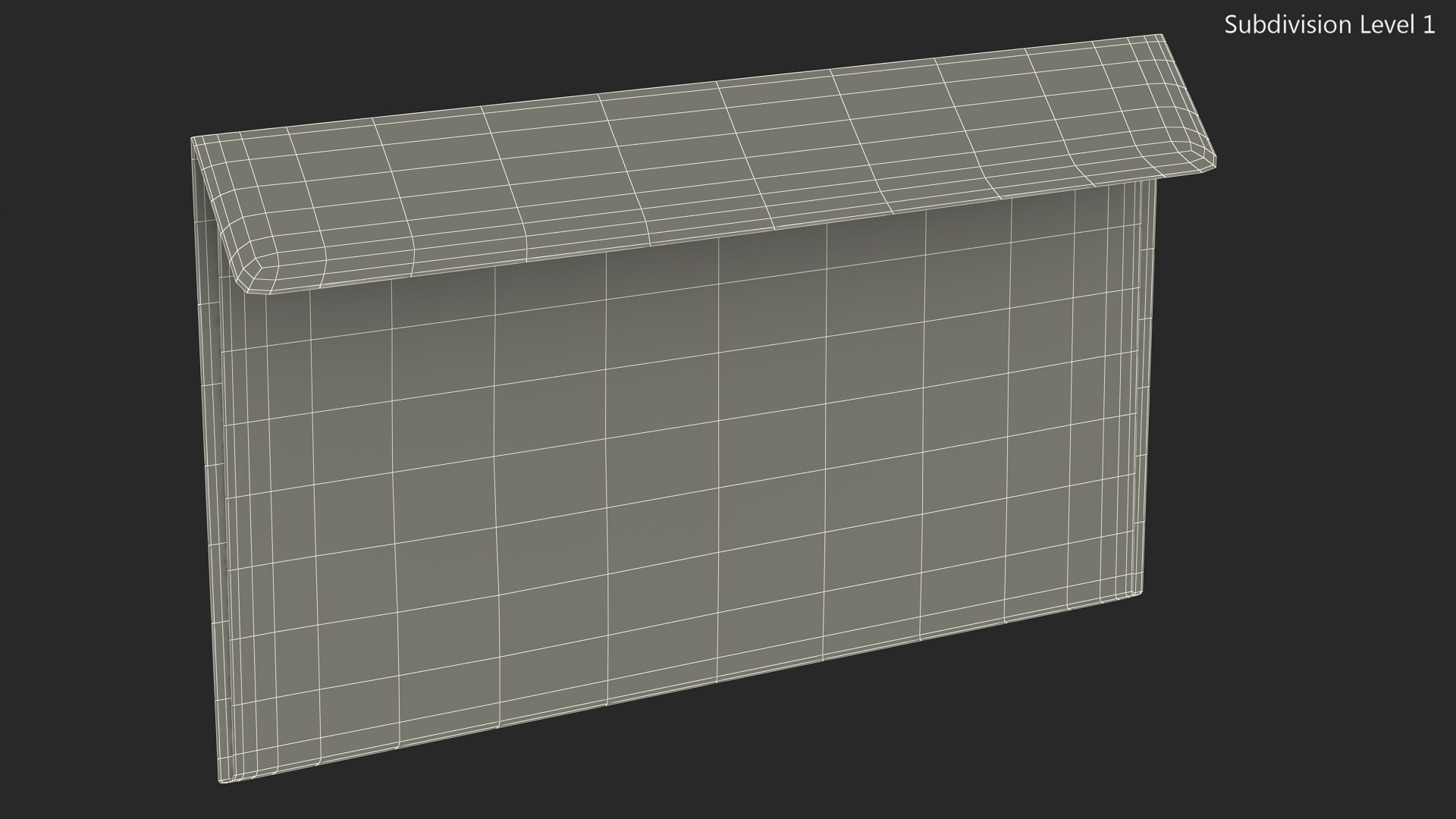 3D White DL Envelope Model - TurboSquid 2169032