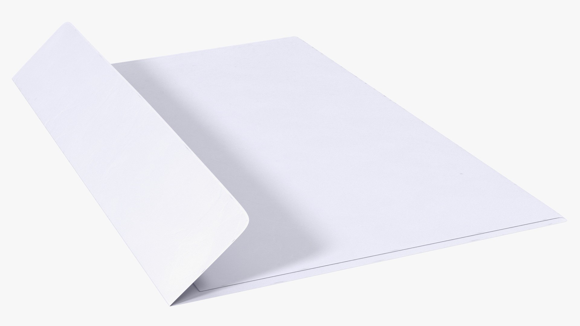 3D White DL Envelope Model - TurboSquid 2169032
