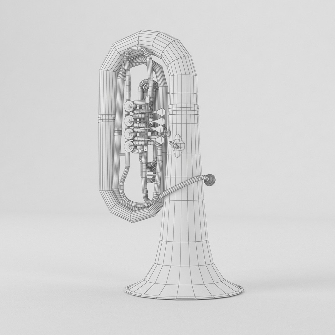 3ds max b-tuba tuba