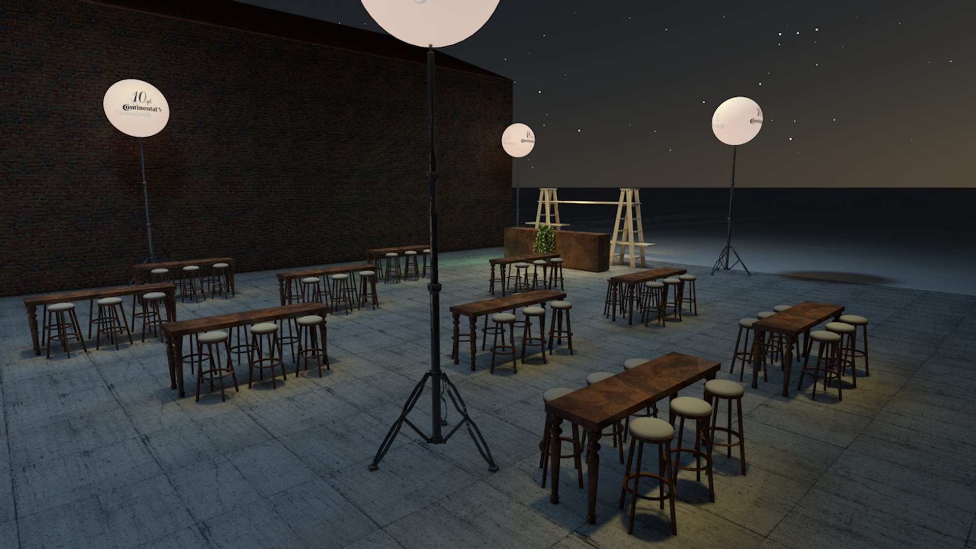 Hotel Meeting Room 31 3D Model - TurboSquid 1978490