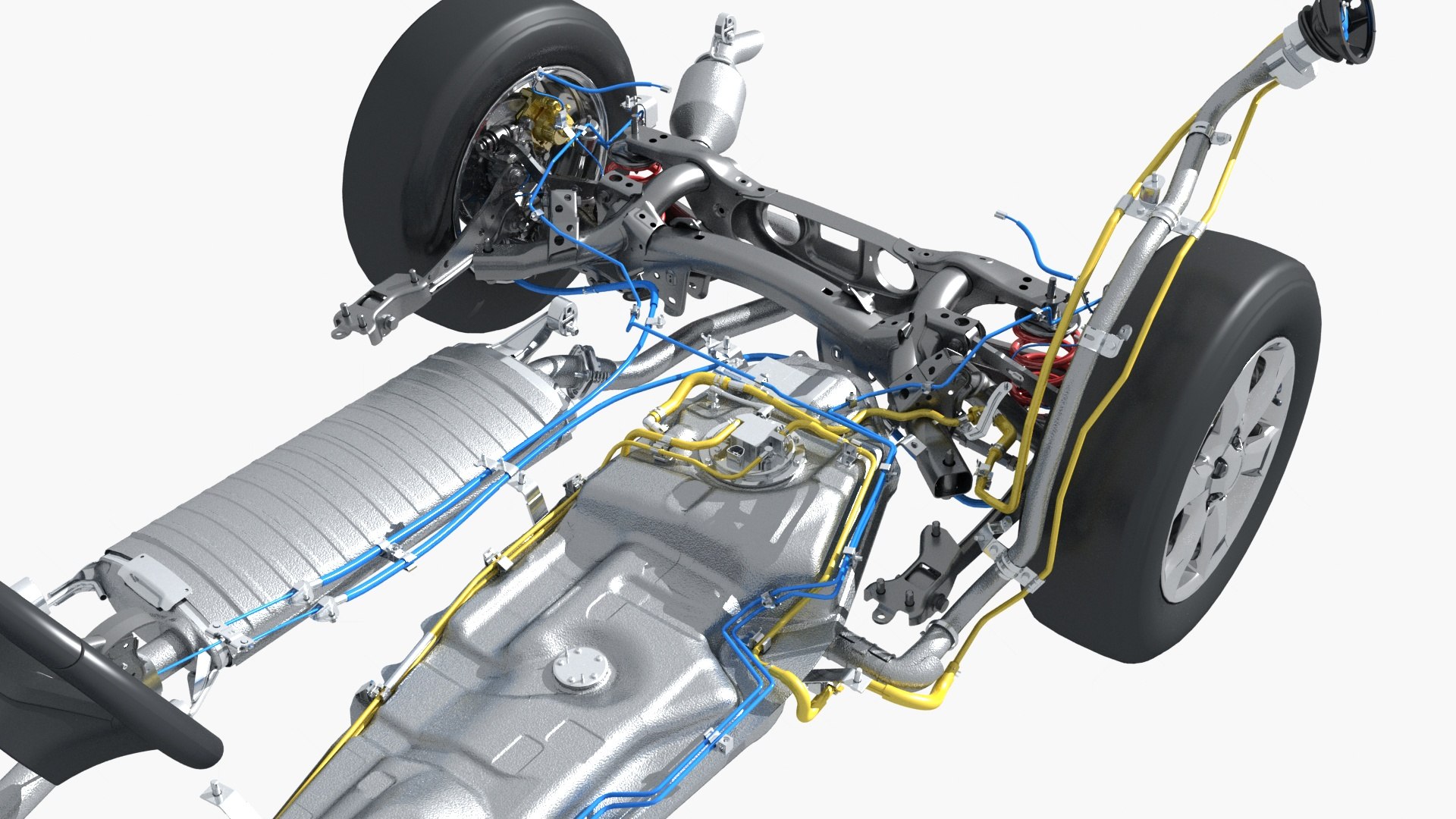Chassis 3D Model - TurboSquid 2038487