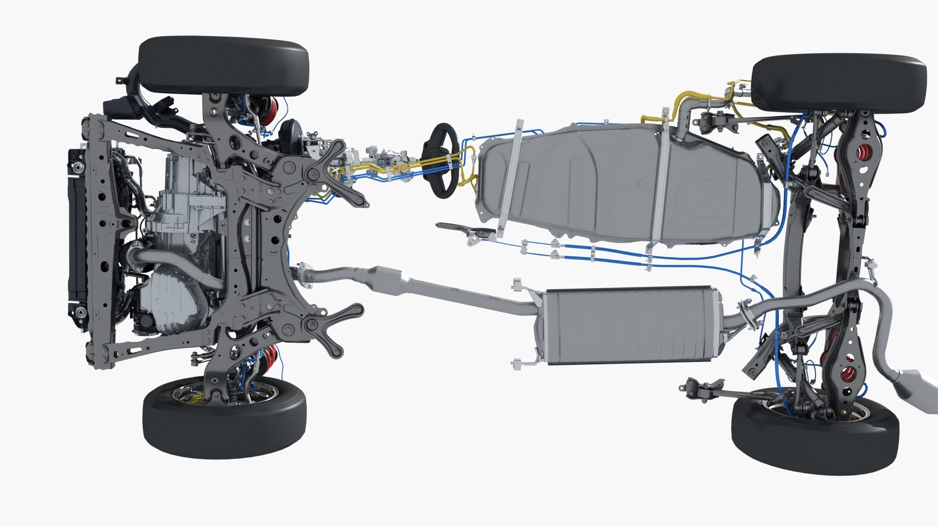 Chassis 3D Model - TurboSquid 2038487